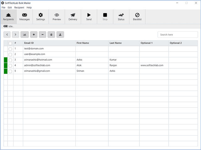 Bulk Email Sender - Send Mass Emails Online Free | SoftTechLab