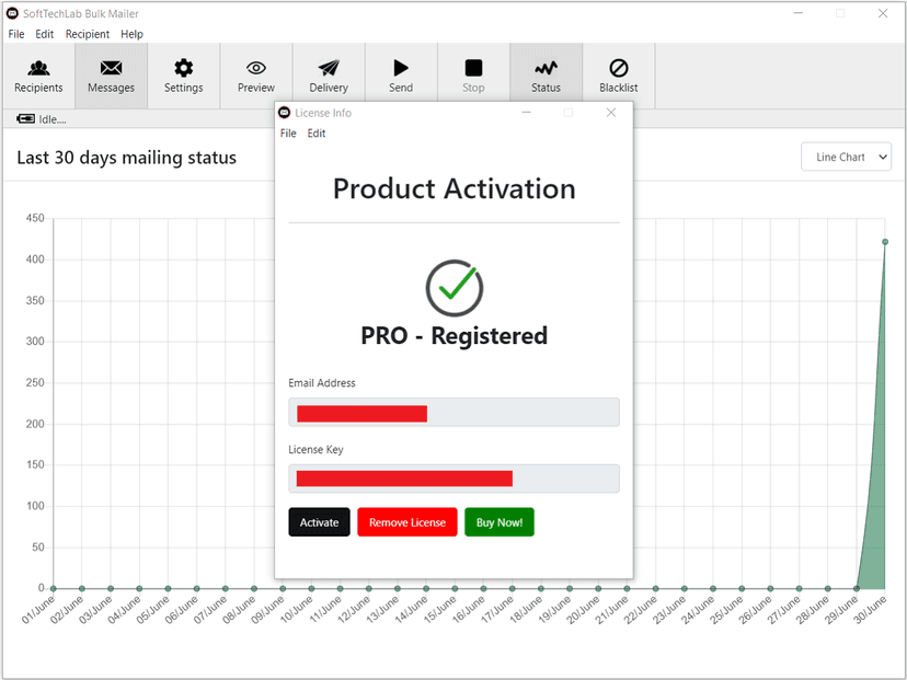 Bulk Email Sender - Send Mass Emails Online Free | SoftTechLab